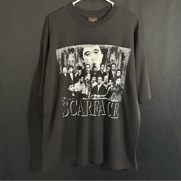 Shirts | Rare Vtg Y2k Scarface Tony Montana Mafia Family Shirt New ...